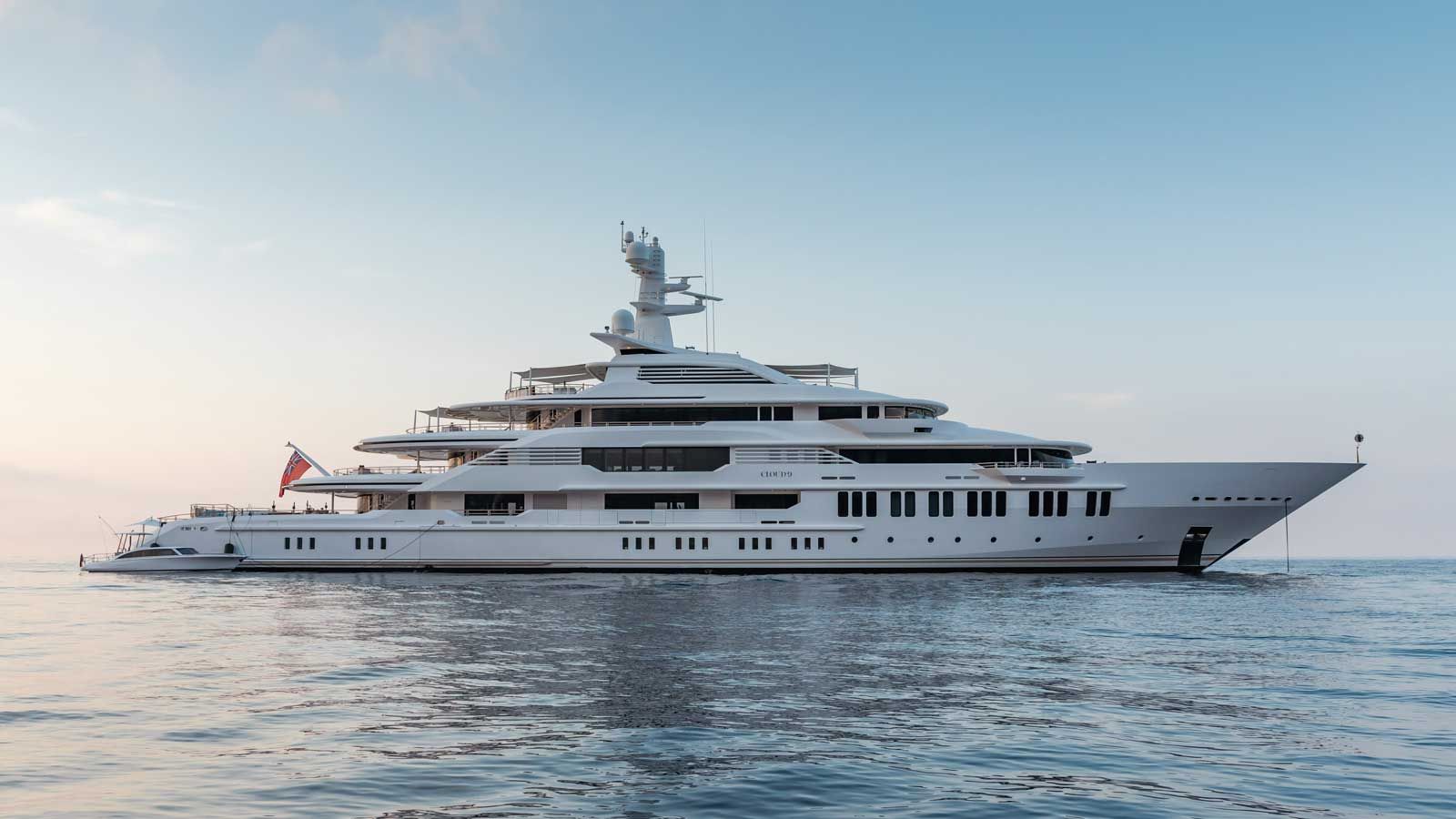 Interiors of 88.5m Oceanco yacht Cloud 9 revealed
